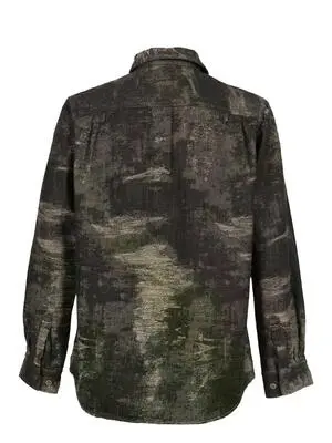 TAAKK Jacquard-patterned Shirt - Grey