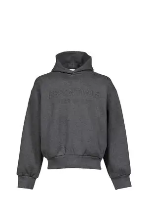 ESSENTIALS Classic Logo Hoodie - Grey