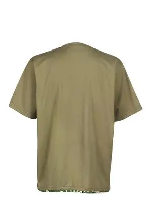 PORTER CLASSIC Hawaiian-print Piping T-shirt