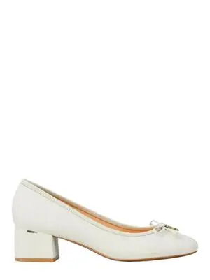 Michael Kors Piper Flex Bow-detail Pumps - White