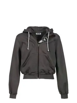 MAGLIANO Provincia Belted Hoodie - Brown