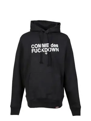 SSUR X Alice Hollywood Slogan-print Hoodie - Black