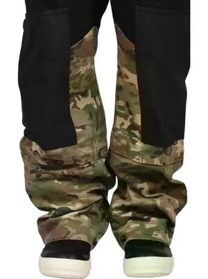 MATTHEW WILLIAMSON Mixed-material Cargo Pants