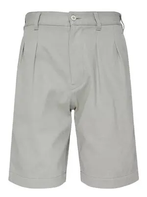 Visvim Bearn Pleated Twill Shorts - Grey