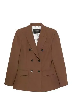 Seventy Double-breasted Peak-lapel Jacket - Brown