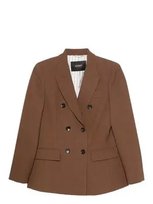 Seventy Double-breasted Peak-lapel Jacket - Brown
