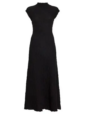 Proenza Schouler White Label Cleo Jersey Jacquard Midi Dress - Black