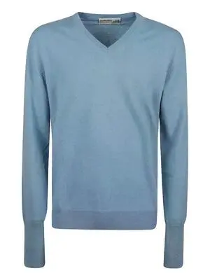BALLANTYNE Ballantyne Cashmere V-Neck Sweater