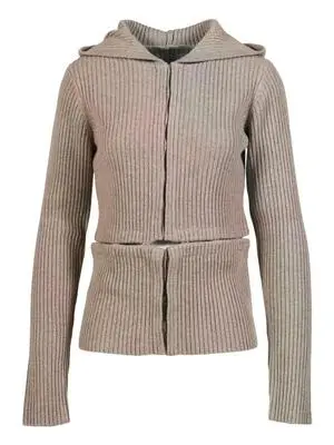 HELIOT EMIL HELIOT EMIL Refracta Ribbed-Knit Cardigan