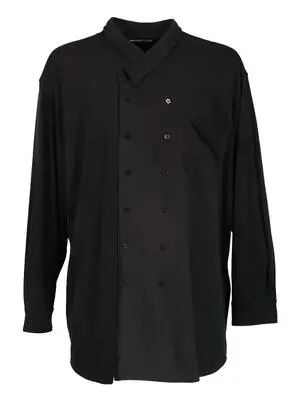 MAGLIANO Liquid Double-breasted Shirt - Black