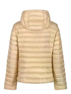 Moncler Hooded Padded Jacket - Neutrals