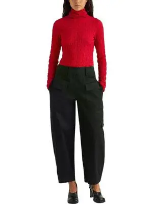 Proenza Schouler White Label Jacquard-knit Top - Red
