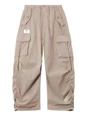 Izzue Ruched-detail Cargo Pants - Neutrals