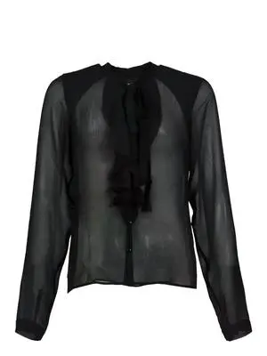 P.L.N. Ruffled Mist Shirt