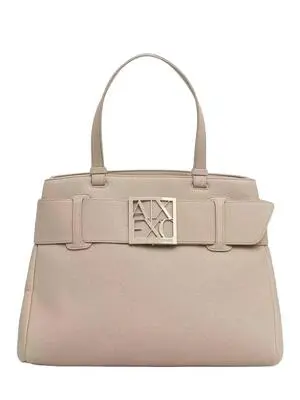 ARMANI EXCHANGE Armani Exchange Logo-Plaque Tote Bag