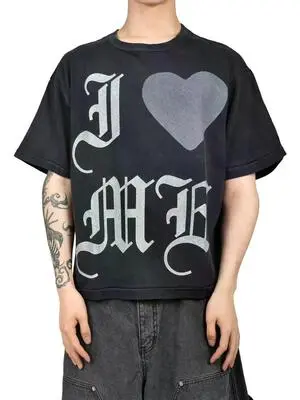 JUN/NAKAYAMA Love Me T-shirt - Black