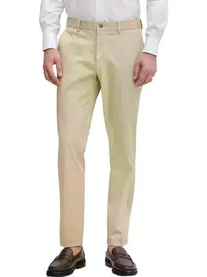 Sisley Pressed-crease Chino Trousers - Neutrals