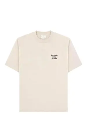 Drole De Monsieur Not From Paris Madame T-shirt - Neutrals