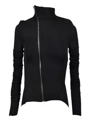 Rick Owens Gary Asymmetric-zip Jacket - Black