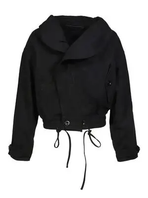 NO/FAITH STUDIOS NO/FAITH STUDIOS Asymmetric-Collar Cotton Jacket