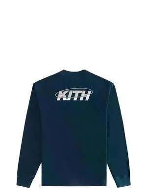 Kith Orbit Sonoma Long-sleeve Sweatshirt - Blue