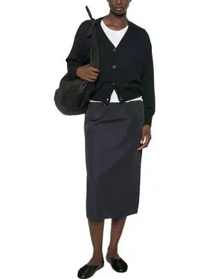 Soeur V-neck Merino Cardigan - Blue