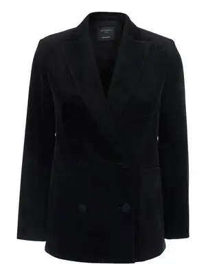 Antonelli Firenze Galbusera Double-breasted Blazer - Black