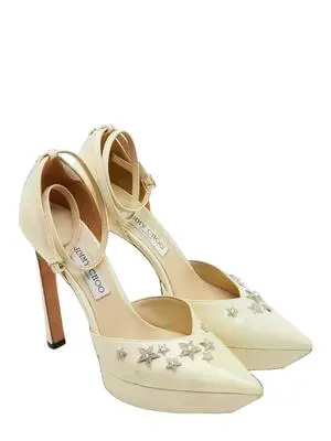 JIMMY CHOO Jimmy Choo Star-Studded Platform Pumps