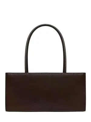 SEEN USERS Aura Leather Shoulder Bag Brown