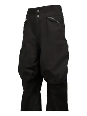 FFFPOSTALSERVICE Bolsu Double-layered Flared Trousers - Black