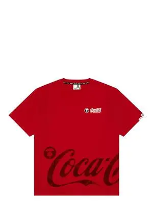 AAPE BY *A BATHING APE X Coca-cola Graphic-print T-shirt - Red