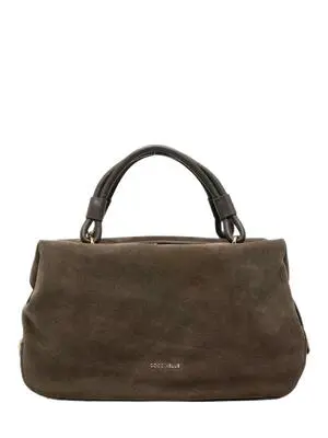 COCCINELLE Suede-Finish Leather Tote Bag