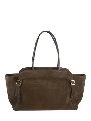 Santoni M Didi Buckle-detail Tote Bag - Brown