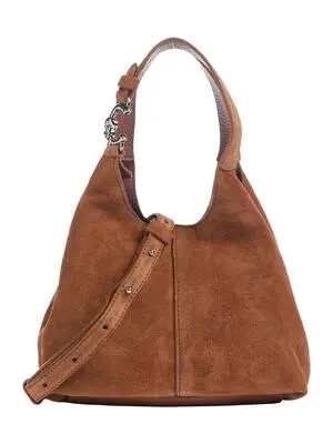 COCCINELLE COCCINELLE C-Easy Suede Handbag Brown
