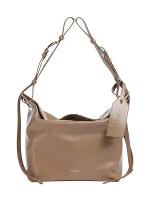 Furla Leather Shoulder Bag - Brown