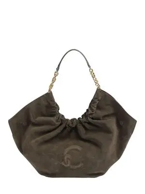 COCCINELLE Smash Suede Hobo Bag - Green