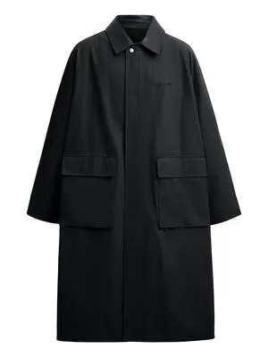 COACH OUTLET Lightweight Overcoat - Black