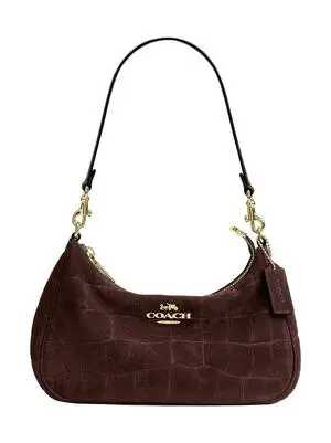 COACH OUTLET COACH OUTLET Soft Teri Shoulder Bag Gold/maple