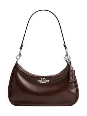 COACH OUTLET COACH OUTLET Soft Teri Shoulder Bag Silver/maple