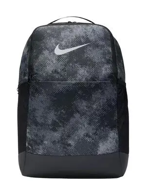Nike Brasilia Camo Backpack 'iron Grey' Grey