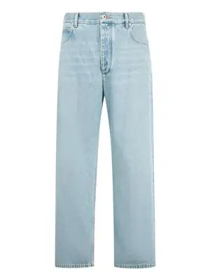 Bottega Veneta Wide Leg Trousers - Blue