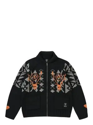 PALACE X South2 West8 Cowichan Knit - Black