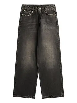 Ksubi Maxx Onyx Stud Jean - Black