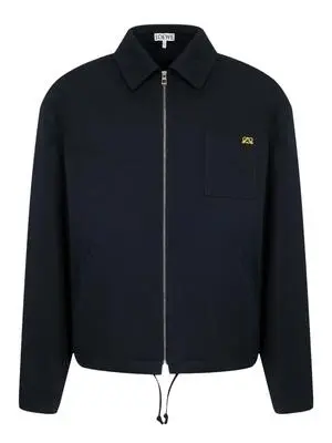 Loewe Zip-up Jacket - Blue