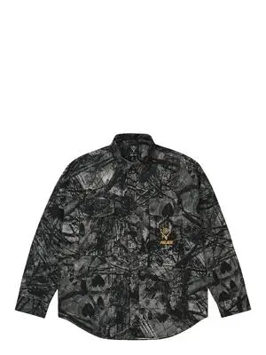 PALACE X South2 West8 Camouflage Shirt - Black