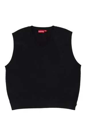 Supreme Sweatshirt Vest - Black