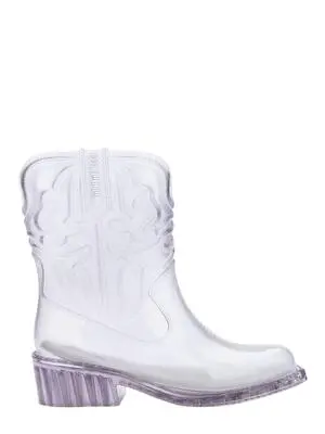 Melissa Mini Texas Boot - White