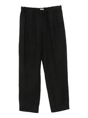 Apuntob Wool Trousers - Black