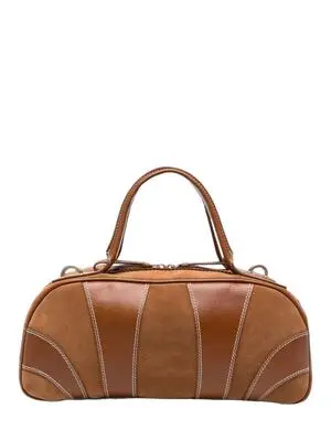 Dries Van Noten Leather Tote Bag - Brown