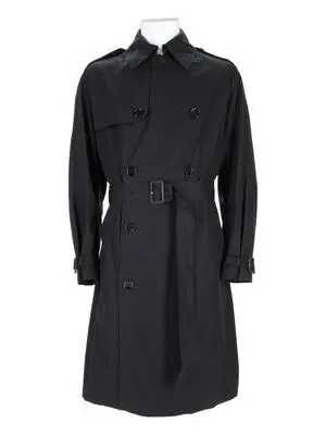 BOSS Multitextured Trench Coat - Multicolour
